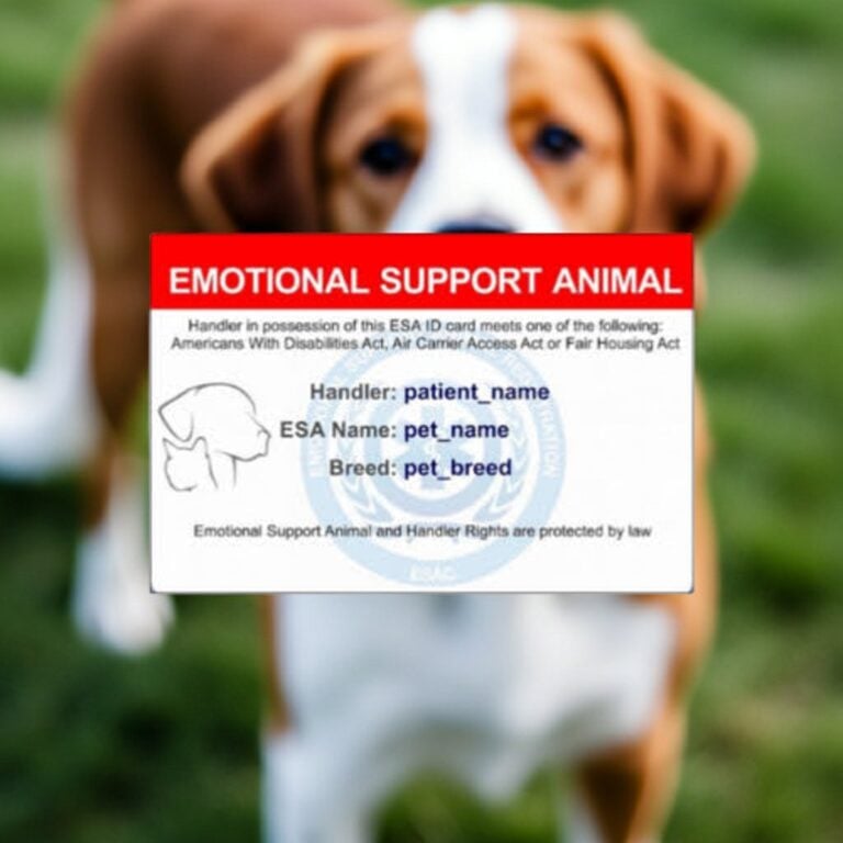 Emotional Support Animal ID | American Service Pets